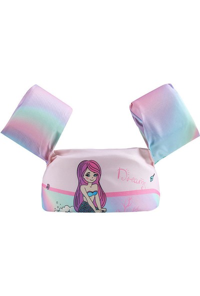 Fantastic Shop 9-27KG Desen Baskılı Bebek Yüzme Kollukları- Pembe (Yurt Dışından)