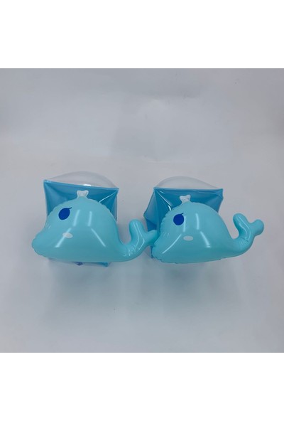 Fantastic Shop 9-27KG Desen Baskılı Bebek Yüzme Kollukları- Mavi (Yurt Dışından)