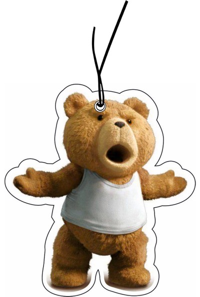 Mad Accessories Ayı Ted Tasarımlı Dekoratif Oto Araç Kokusu ve Aksesuarı Mad Accessories Ayı Ted Tasarımlı Dekoratif Oto Araç Kokusu ve Aksesuarı