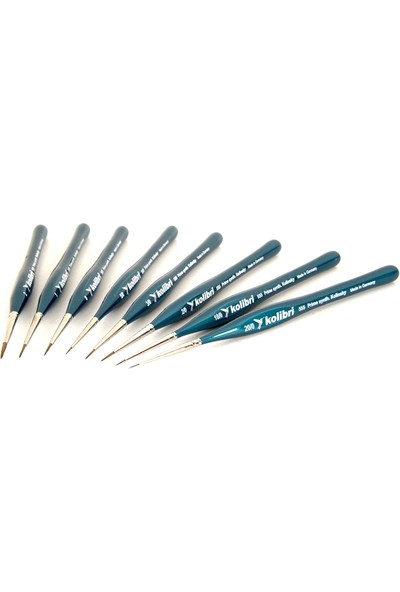 Kolibri Minyatür Detay Fırçası - Martisan Kolinsky 555 No.10/0