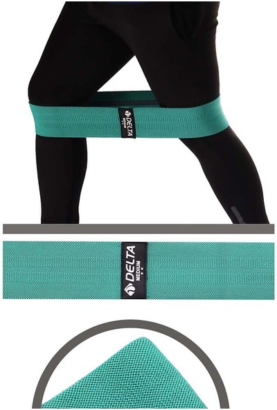 Delta Orta Sert Squat Bant Pilates Fitness Spor Kalça Egzersizleri Direnç Bandı Lastiği Delta Orta Sert Squat Bant Pilates Fitness Spor Kalça Egzersizleri Direnç Bandı Lastiği