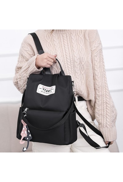 Yue Store Fonksiyonlu Hırsızlık Önleyici Gündelik Tote Çanta Siyah (Yurt Dışından) Yue Store Fonksiyonlu Hırsızlık Önleyici Gündelik Tote Çanta Siyah (Yurt Dışından)