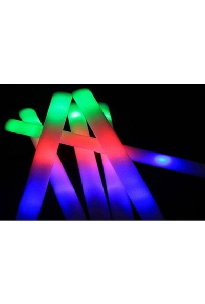 Minik Mucizeler Işıklı Sünger Çubuk Işıklı Sünger Parti Sopası 1 Adet