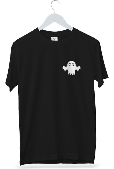 Hayalet Bisiklet Yaka Kısa Kollu Tişört