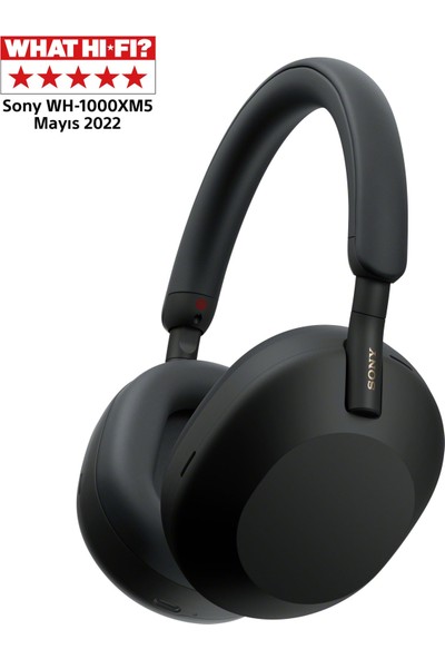 Sony WH-1000XM5 Tamamen Kablosuz Gürültü Engelleme Özellikli Kulaklık-Siyah