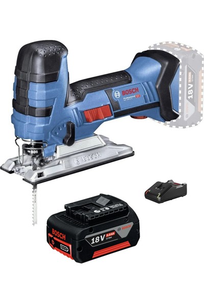 Bosch Gst 18V-LI S Akülü Dekupaj 18V 5.0AH Tek Akü