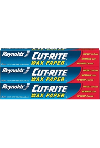 Charge Reynolds Cut Rite Mum Kağıdı, 75 Sqft 3'lü Paket Charge Reynolds Cut Rite Mum Kağıdı, 75 Sqft 3'lü Paket