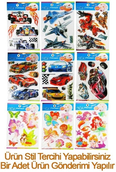 Xnews Yapışkanlı Duvar Süsü