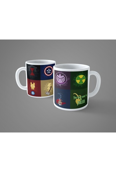 Kando Mug Avengers Kupa Bardak
