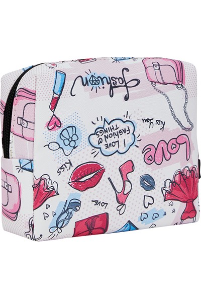 Aqua Di Polo 1987 APBA020001 Kadın Büyük Makyaj Çantası Aqua Di Polo 1987 APBA020001 Kadın Büyük Makyaj Çantası