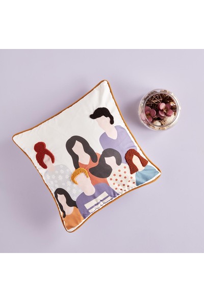 Bella Maison People Kırlent Mix 45 x 45 cm