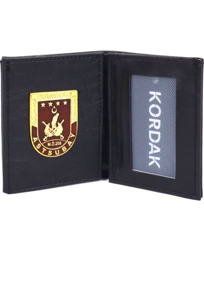 Astsubay Cüzdanı Rozetli Suni Deri Cüzan