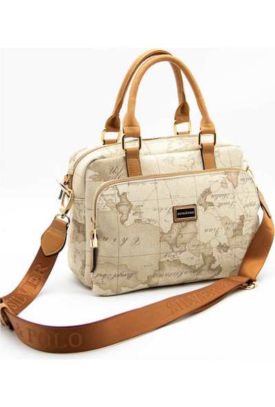 Silver Polo 1018 Deri Omuz ve El Kadın Çantası Silver Polo 1018 Deri Omuz ve El Kadın Çantası