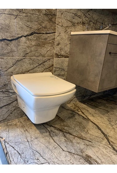 Bien Dor Kanalsız Asma Klozet+Soft Kapak Bien Dor Kanalsız Asma Klozet+Soft Kapak