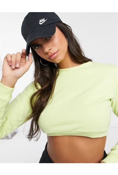 Nike Sportswear Heritage 86 - Kadın Siyah Spor Şapka - AO8662-010