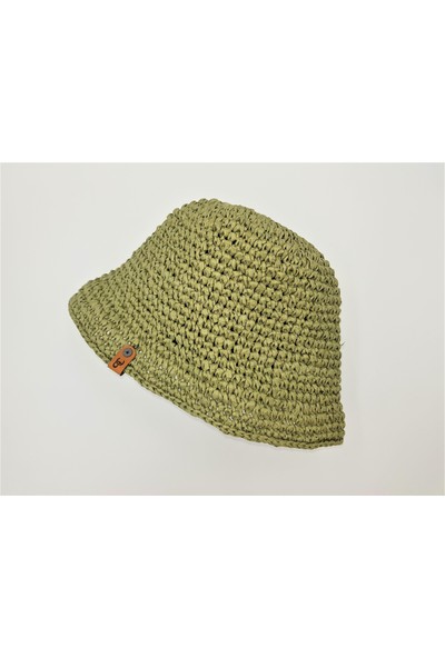 Punta Collection Rafya Bucket Şapka Yeşil Punta Collection Rafya Bucket Şapka Yeşil