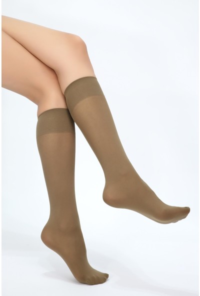 Obje Vizon Micro 40 Diz Altı Çorap - 86