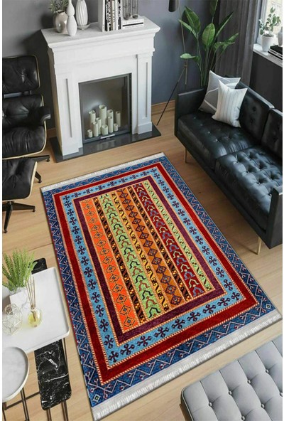 Perla Soft Bambu Kaymaz Tabanlı Modern Yıkanabilir Antibakteriyel Halı ve Yolluk