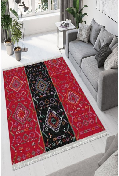 Apree Home Perla Soft Bambu Kaymaz Tabanlı Modern Yıkanabilir Antibakteriyel Halı ve Yolluk