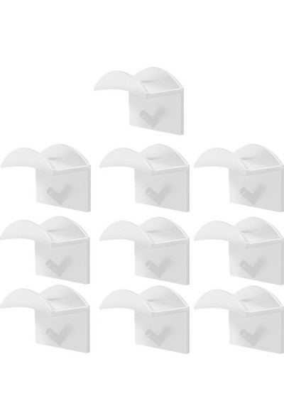 Kewendashiye Duvara Monte Şapka Kancası Yapışkanlı (Yurt Dışından)