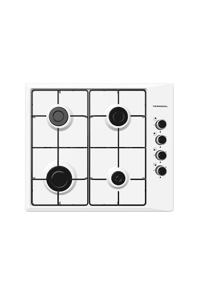 Termikel Ankastre Ocak Bh C6146 W - 4 Hassas Kontrol Butonlu - Lpg Dönüşümlü Termikel Ankastre Ocak Bh C6146 W - 4 Hassas Kontrol Butonlu - Lpg Dönüşümlü