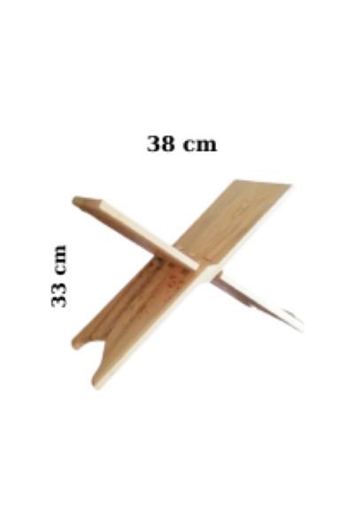 Ahşapcım Doğal Ahşap Rahle 60 x 20 cm Ahşapcım Doğal Ahşap Rahle 60 x 20 cm