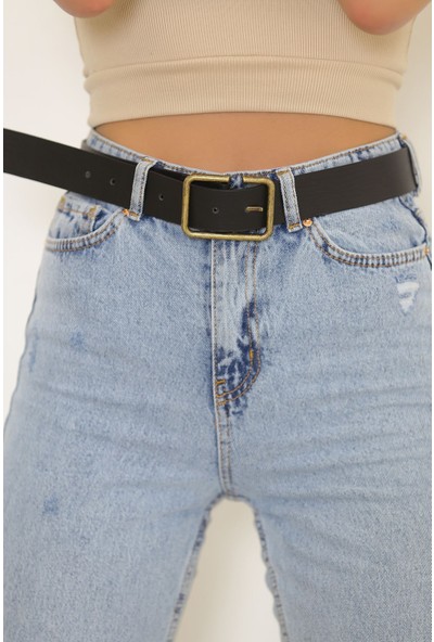 BYR Aksesuar Kemer Siyah