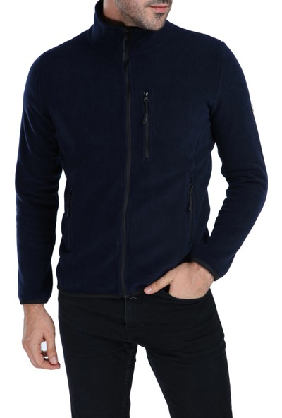 Ghassyco. Erkek Tam Fermuarlı Polar Ceket