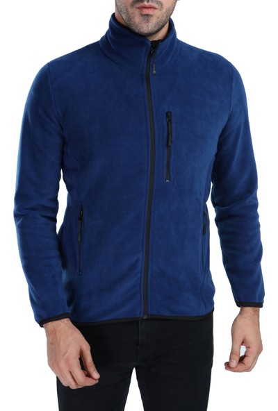 Ghassyco. Erkek Tam Fermuarlı Polar Ceket