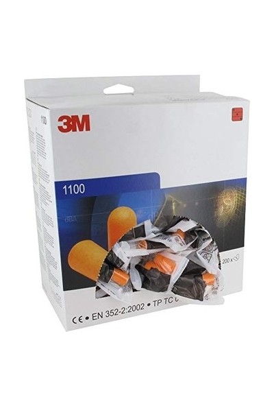 3m 1100 İpsiz Kulak Tıkacı Snr: 37DB 3m 1100 İpsiz Kulak Tıkacı Snr: 37DB