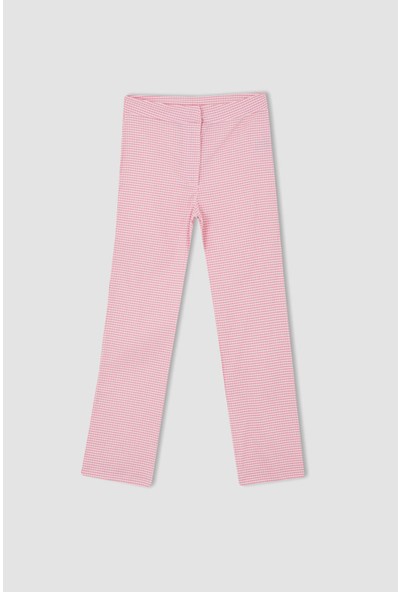 DeFacto İspanyol Paça Yüksek Bel Crop Fit Pamuklu Pantolon Y0522AZ22SP DeFacto İspanyol Paça Yüksek Bel Crop Fit Pamuklu Pantolon Y0522AZ22SP