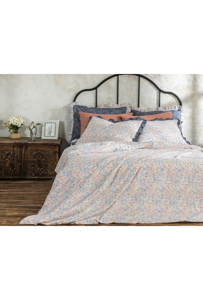 English Home Millefleur Pamuklu Çift Kişilik Nevresım Setı 200X220 cm Beyaz English Home Millefleur Pamuklu Çift Kişilik Nevresım Setı 200X220 cm Beyaz