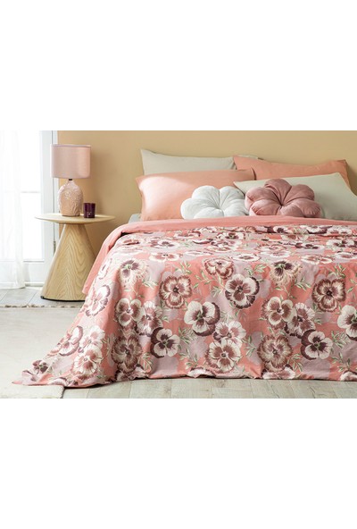 English Home Pansy Bloom Pamuklu E x tra King Nevresım 260 x 240 cm Pembe English Home Pansy Bloom Pamuklu E x tra King Nevresım 260 x 240 cm Pembe