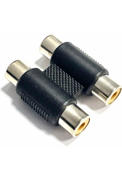 Feriot Rca Dişi-Dişi Bağlantı-Uzatma Ara Aparatı 2'li