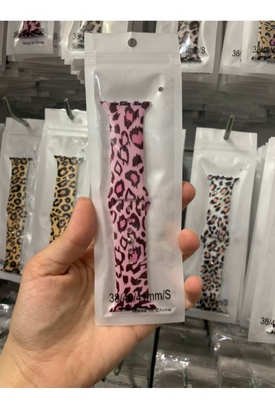 Forsis Aksesuar Apple Watch Silikon Desenli Kordon 38-40-41 mm Forsis Aksesuar Apple Watch Silikon Desenli Kordon 38-40-41 mm