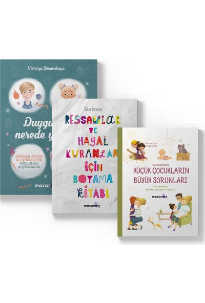 Duygular Nerede Yaşar - Ressamlar ve Hayal Kuranlar İçin Boyama Kitabı - Küçük Çocukların Büyük Sorunları - Yaratıcı Çocuklar Kitap Seti Duygular Nerede Yaşar - Ressamlar ve Hayal Kuranlar İçin Boyama Kitabı - Küçük Çocukların Büyük Sorunları - Yaratıcı Çocuklar Kitap Seti