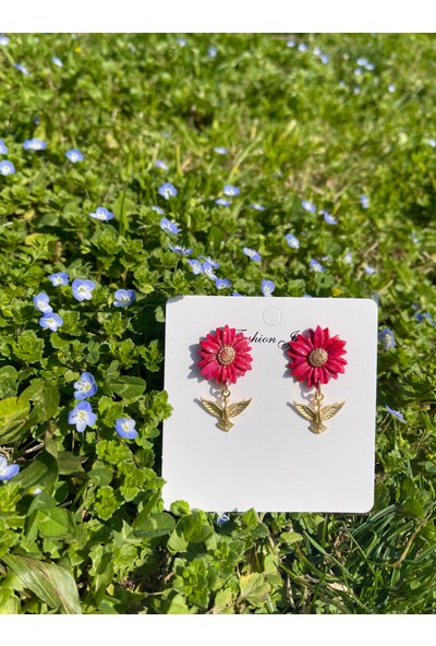 Mir Star Altın Kaplama Polimer Küpe Mir Star Altın Kaplama Polimer Küpe