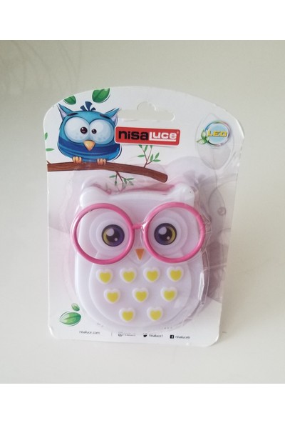 Nisa Luce Baykuş Ledli Gece Lambası Pempe Nisa Luce Baykuş Ledli Gece Lambası Pempe
