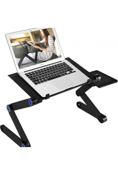 Teknoair LD-024 Ayarlanabilir Katlanabilir Dizüstü Bilgisayar Masası 2 Fanlı LD-024 Teknoair LD-024 Ayarlanabilir Katlanabilir Dizüstü Bilgisayar Masası 2 Fanlı LD-024