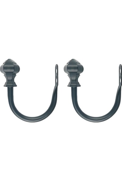 Seasong 2 Perde Tieback Paketi U-Şekil Örtü Kravat Arkalar Duvar Kancası Tutma Tokası Tower_black (Yurt Dışından) Seasong 2 Perde Tieback Paketi U-Şekil Örtü Kravat Arkalar Duvar Kancası Tutma Tokası Tower_black (Yurt Dışından)