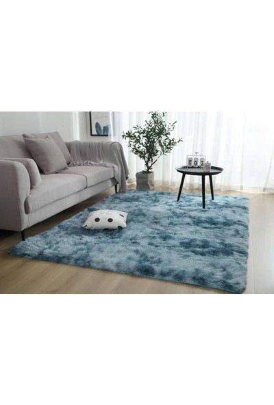 HQ Store Batik Peluş Peluş Halı Ipeksi Kabarık Halı Mavi (Yurt Dışından) HQ Store Batik Peluş Peluş Halı Ipeksi Kabarık Halı Mavi (Yurt Dışından)