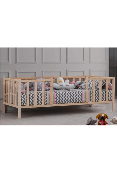 Baby Kinder Sunrise Montessori Doğal Bebek ve Çocuk Karyolası Baby Kinder Sunrise Montessori Doğal Bebek ve Çocuk Karyolası