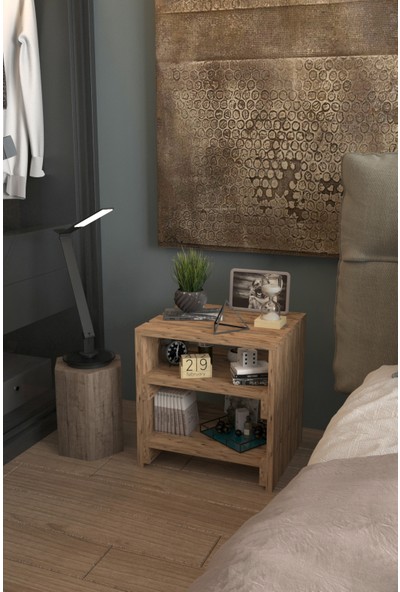 Sanal Mobilya Eva Komodin Atlantik Çam