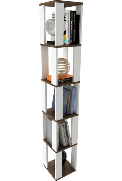 Tower Kitaplık Medium Montana Beyaz Tower Kitaplık Medium Montana Beyaz
