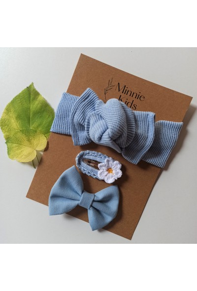 Minnie Kids Kız Bebek Çocuk Renkli Toka Seti