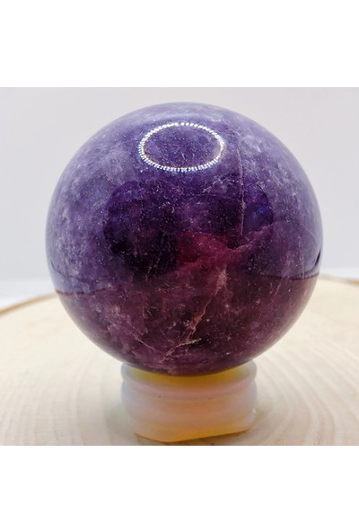 NehirTaş Doğal Lepidolit Küre
