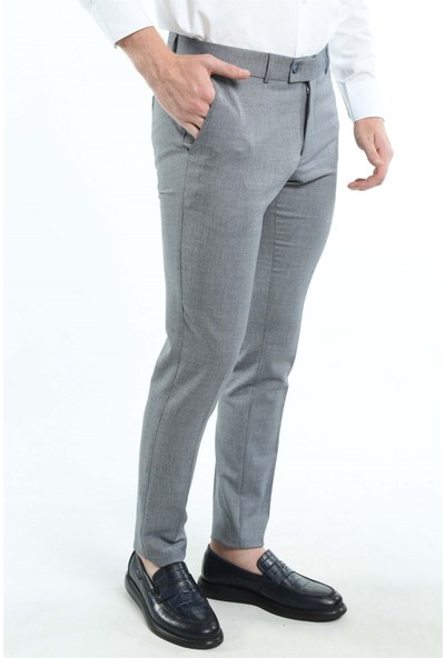 Intersivin Slim Fit Likralı Erkek Kumaş Pantolon Intersivin Slim Fit Likralı Erkek Kumaş Pantolon