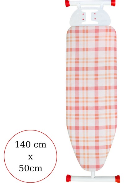 Omak Keçeli Ütü Masası Kılıfı 140 x 50 cm Çizgili Pembe Omak Keçeli Ütü Masası Kılıfı 140 x 50 cm Çizgili Pembe