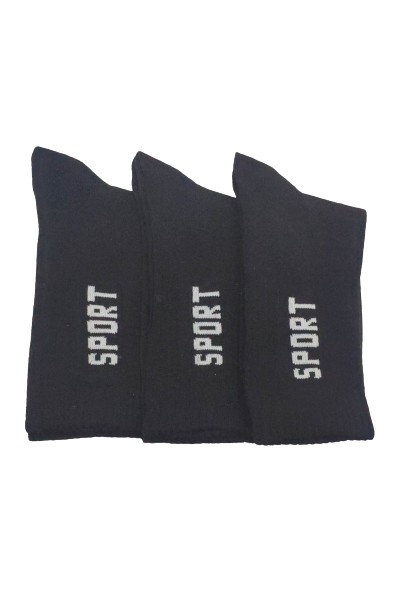 Erceys Erkek 3 Çift Sport Tenis Çorap