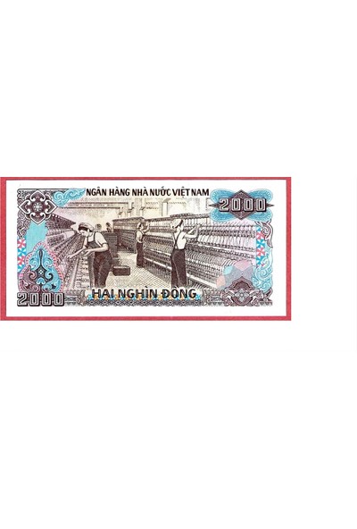 Vietnam 2.000 Dong 1988 Unc Çil Vietnam 2.000 Dong 1988 Unc Çil
